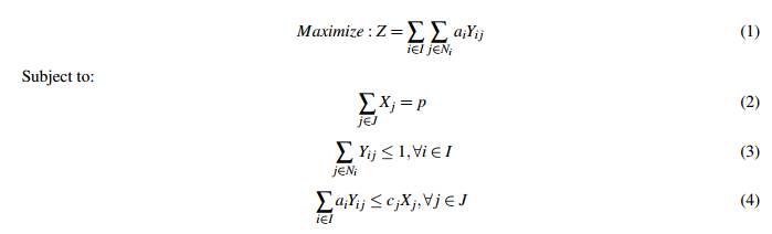 An experimental study with several demand allocation approaches for the capacitated maximal ...